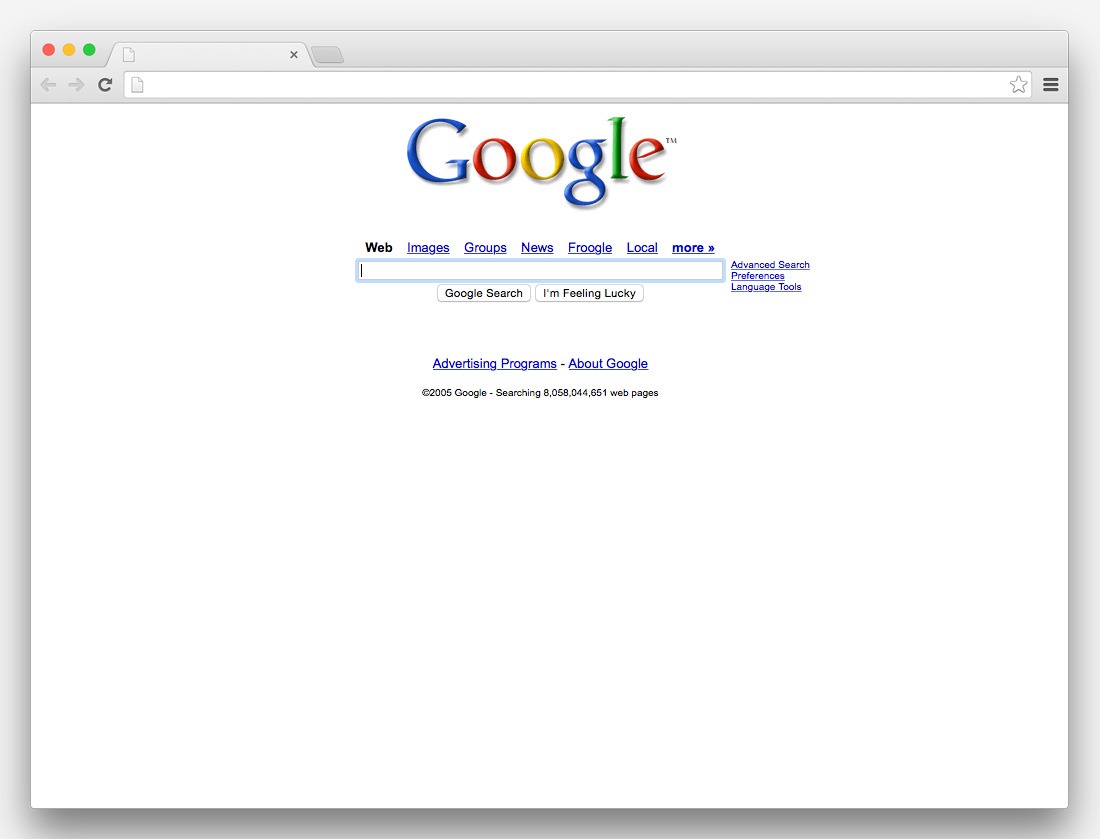 La storia di internet attraverso siti famosi / 1. parte